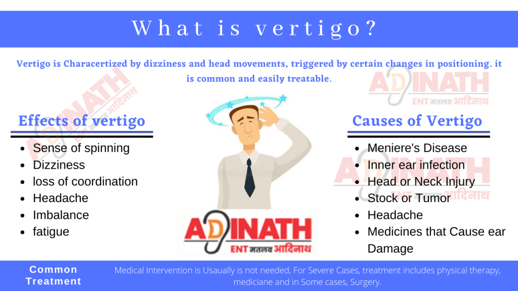 Vertigo Treatment - Adinath ENT Hospital || Best Hospital for Vertigo